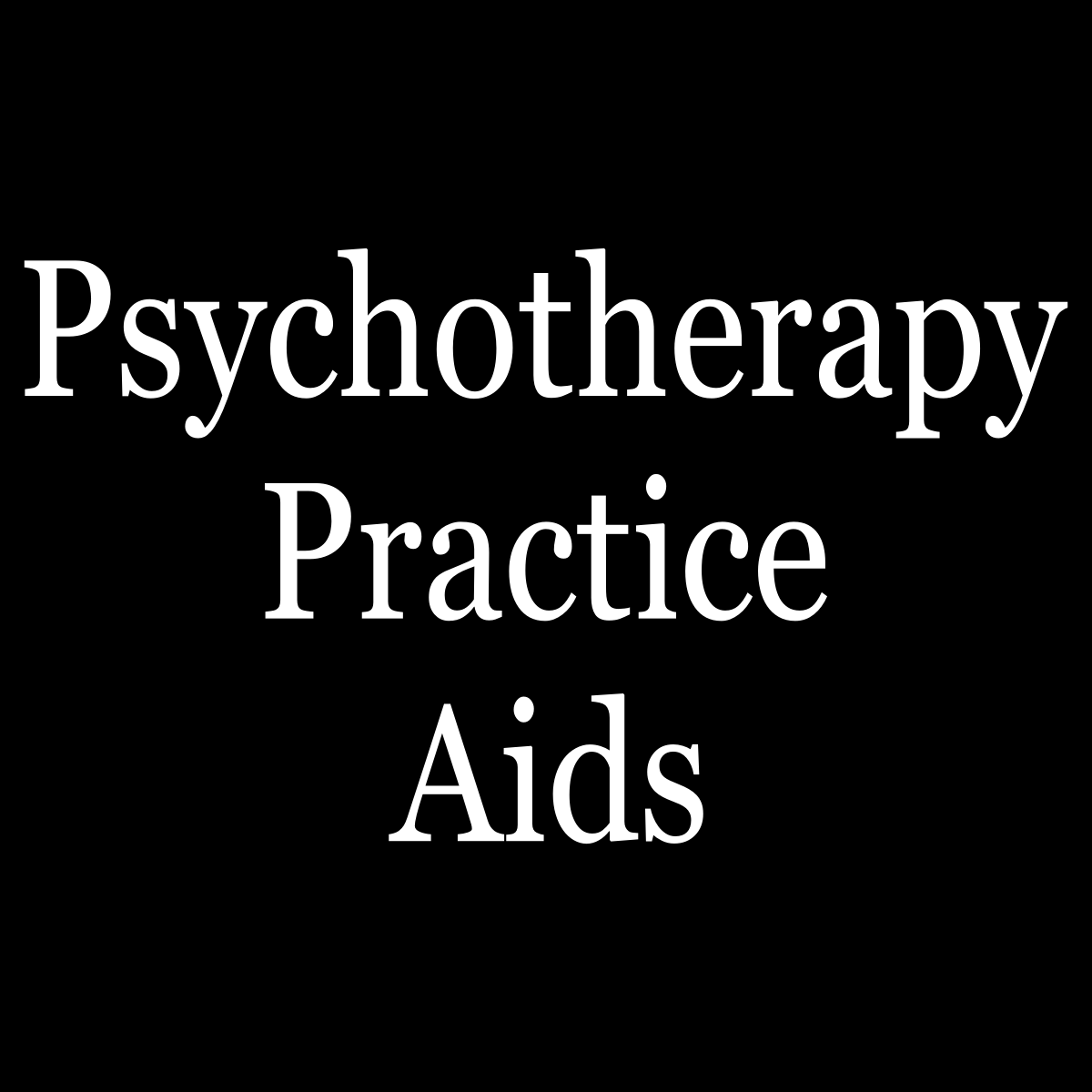 Psychotherapy Practice Aids – CBT Online Store - Excellent Cognitive ...
